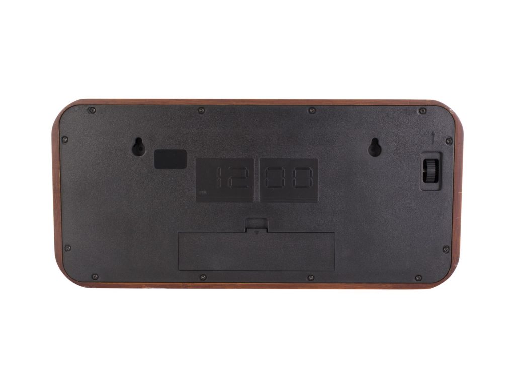 Karlsson Table clock Matiz Bamboo Warm Grey – Karlsson Clock