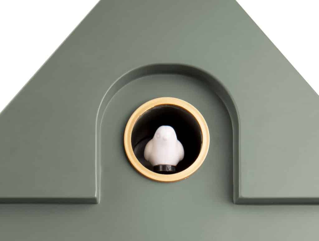 Karlsson Wall Clock Modern Jungle Green Cuckoo – Karlsson Clock